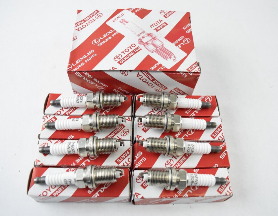 Toyota Tundra / Sequoia 2000-2004 V8 4.7L Spark Plug Set of 8 Genuine ...
