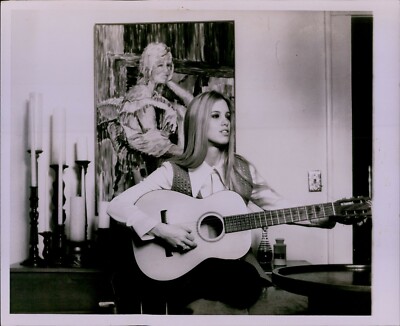 LG849 1969 Original Photo SUZY STORM Beautiful Blonde Singer Guitarist ...
