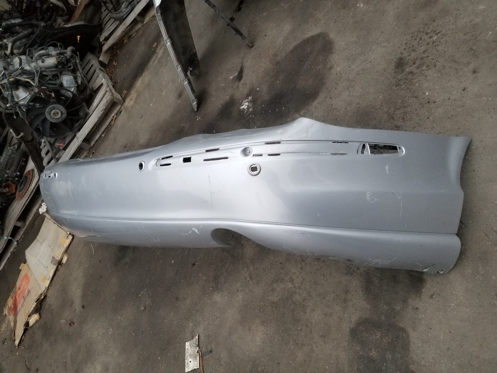 1999 2000 2001 2002 2003 2004 JAGUAR S-TYPE REAR BUMPER COVER SILVER ...