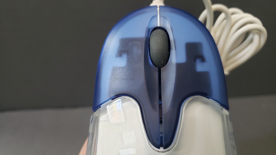 AFLAC Duck Floating in Water Wired Aqua Computer Mouse Transparent ...