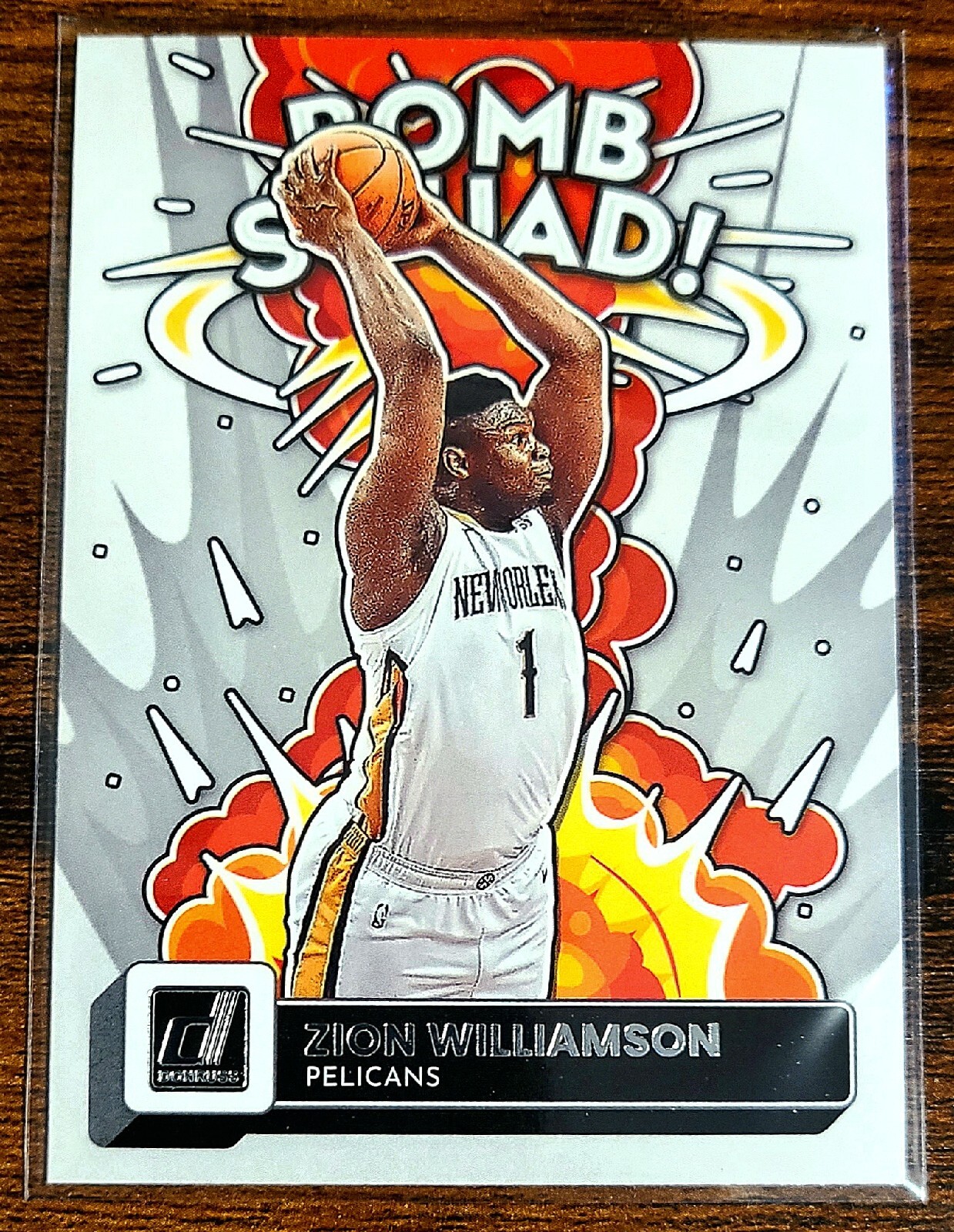 2022-23 Donruss Basketball Bomb Squad Zion Williamson #7 | eBay