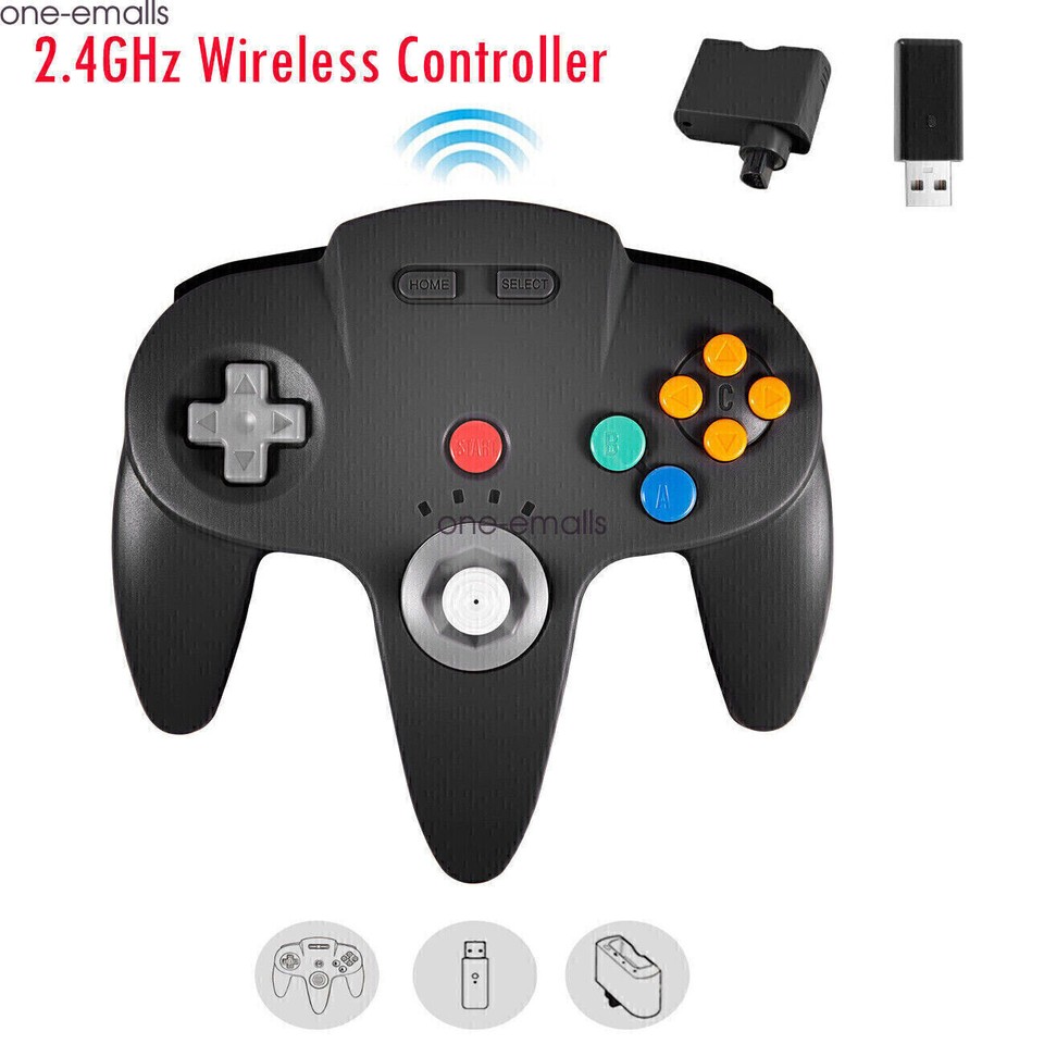 Wireless N64 Controller for Nintendo 64 Console PC Windows Switch w ...