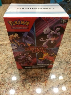 Pokémon TCG: Destined Rivals Booster Bundle 6 Packs Factory Sealed | eBay