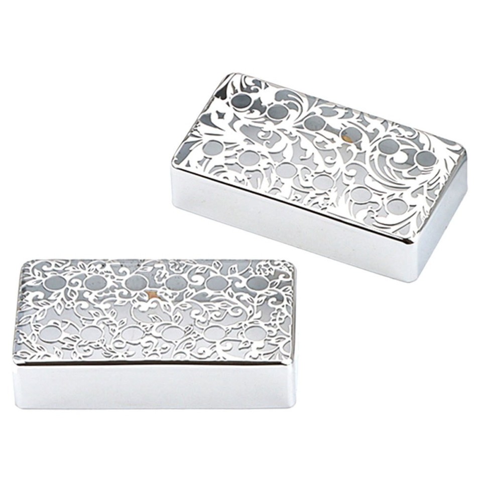 2pcs Pickup Covers Multi Holes Pickup Frames Guitar Neck Bridge Pickup ...