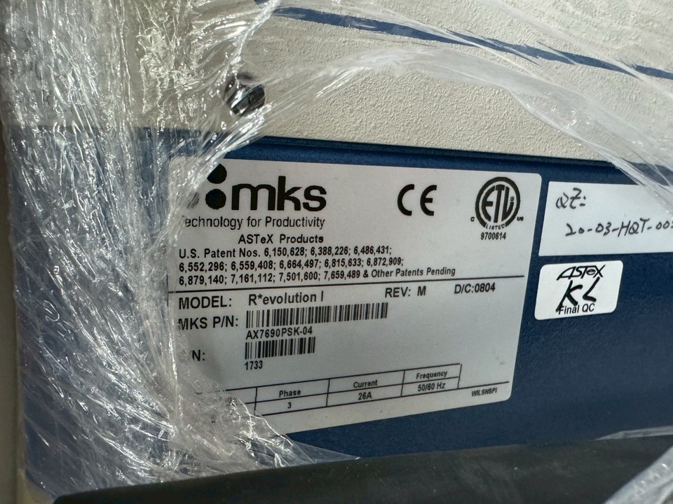 MKS RPS MN:AX7690PSK-04[AS-IS] | eBay