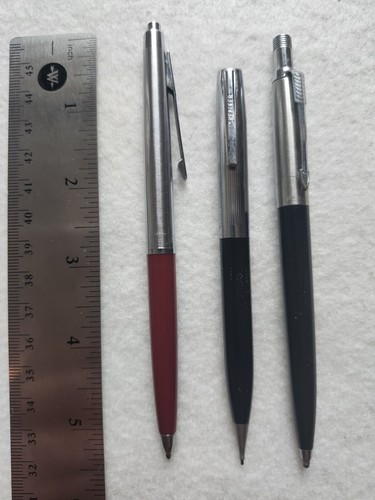 Group of Two Vintage Mechanical Pencils (Sheaffer / Parker) & One ...