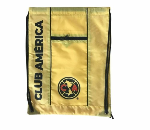 Club America Aguilas Soccer Gym Sack Bag Drawstring Backpack Cinch Bag ...