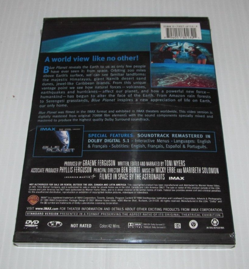 Blue Planet ~ IMAX ~ DVD ~ 1990 ~ Brand New, Factory Sealed ~ Fast ...