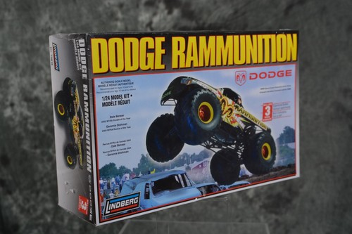 Lindberg 1:24 Scale Dodge Rammunition Mark Hall Monster Ram Hemi Truck ...