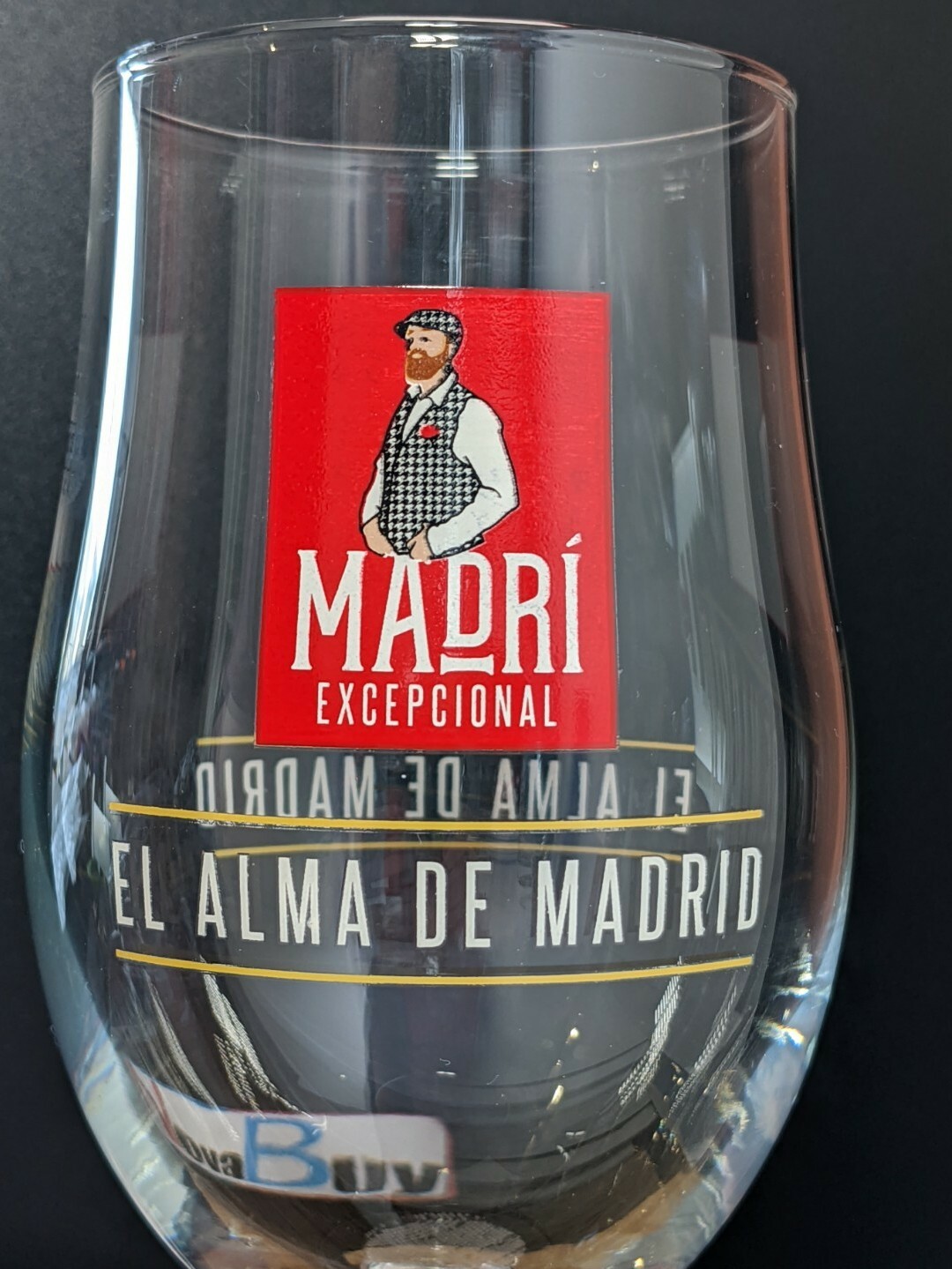 Single Madri Excepcional Pint Glass Brand New El Alma De Madrid | eBay UK