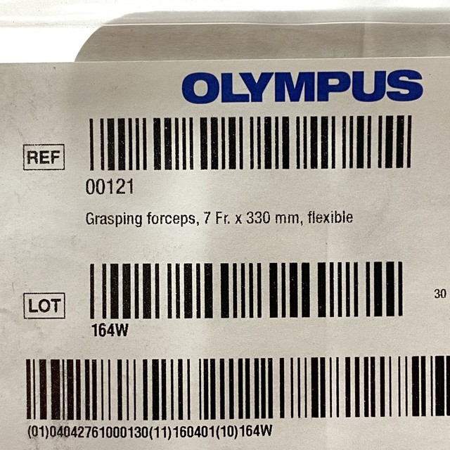 Olympus 00121 Flexible Biopsy Alligator Grasping Forceps 7fr for sale ...