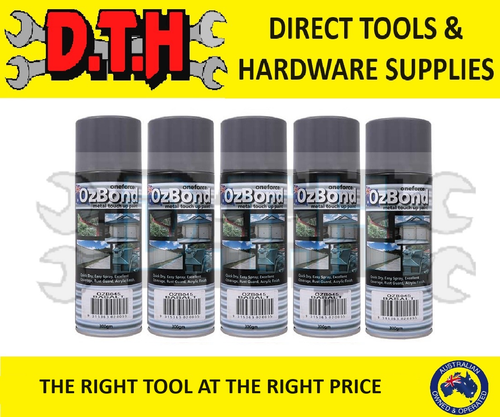 5 X OZBOND BASALT METAL TOUCH UP PAINT 300G AUSTRALIAN MADE | eBay ...