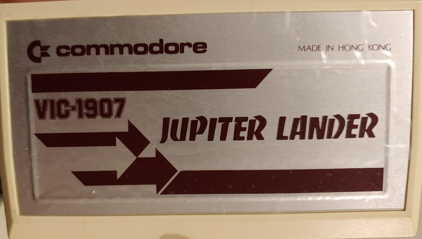 Jupiter Lander Commodore (Vic 20) Modul Cartridge (working cond) VIC ...