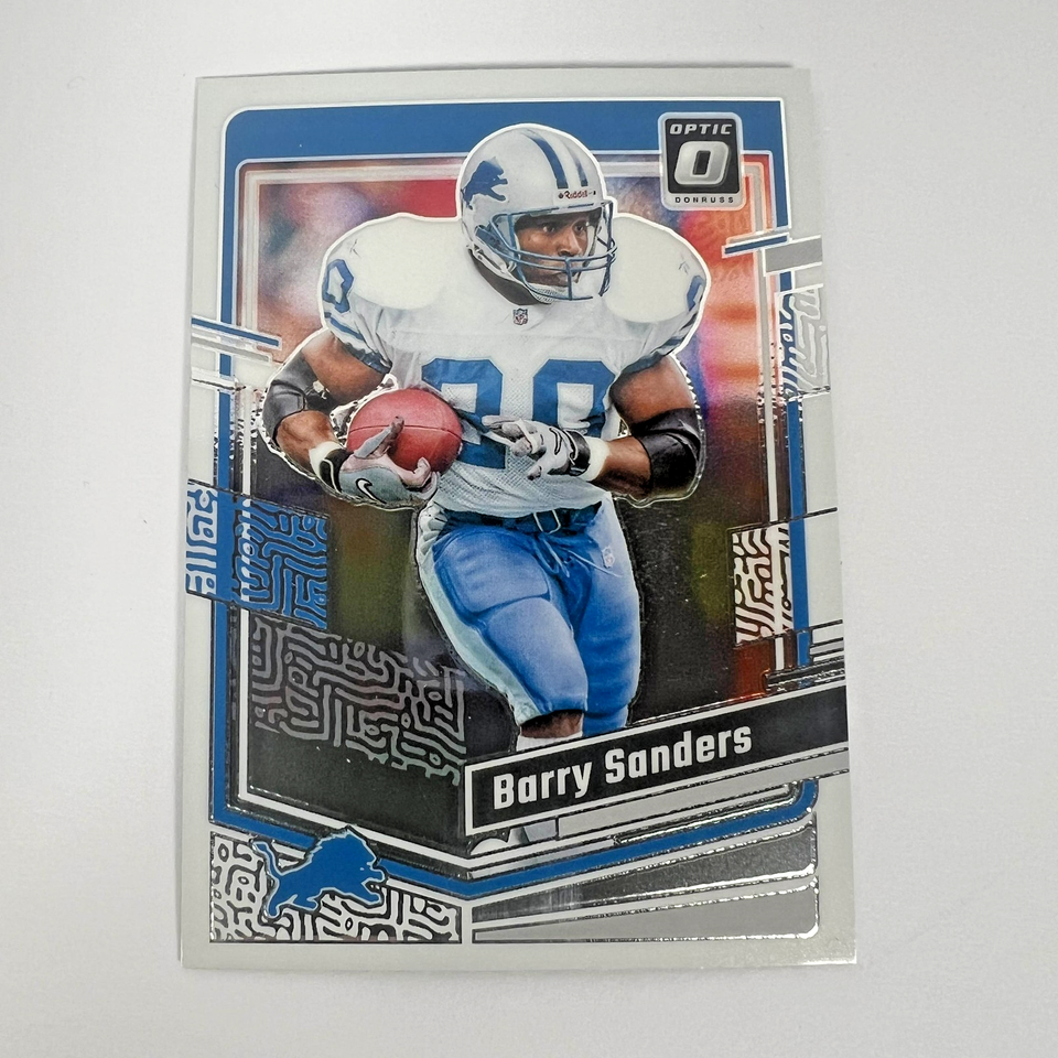 2023 Panini Donruss Optic - Barry Sanders #60 Detroit Lions | eBay