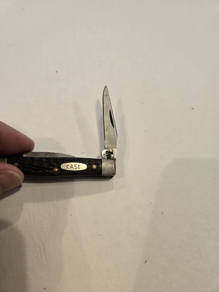 Vintage Case XX Pen Knife 62033 SS Jigged Bone Handle Made in USA | eBay