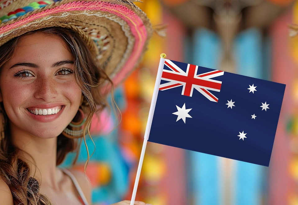 Australian Flag, Australian Flags Set 1Pcs Large Aussie Flag 90X150Cm ...