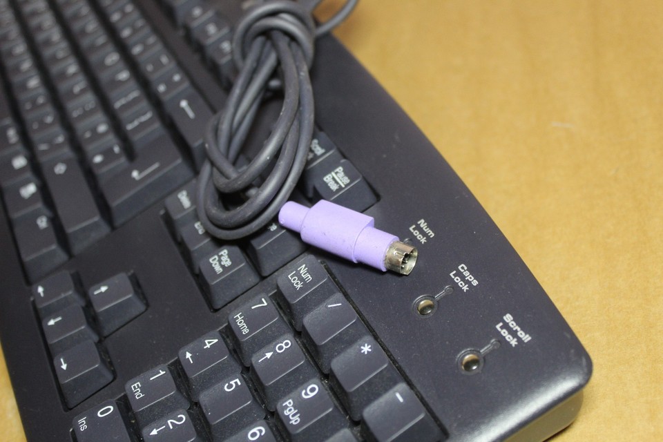 Vintage Dell Black PS2 English Computer Keyboard: 05N292 (RT7D20) | eBay UK