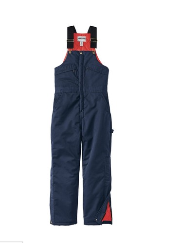 Steelguard Aramark Insulated Quilted Coveralls Overalls, Large, Blue | eBay