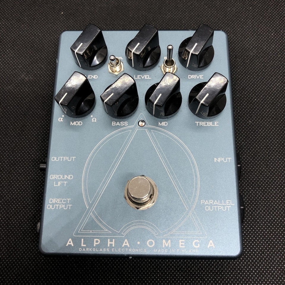 Darkglass Electronics Alpha Omega Preamp Pedal 7347 Tested & Works ...