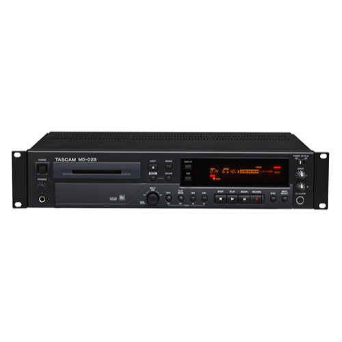 Tascam MD-02B Rackmount Minidisc Audio Recorder Burner for sale online ...