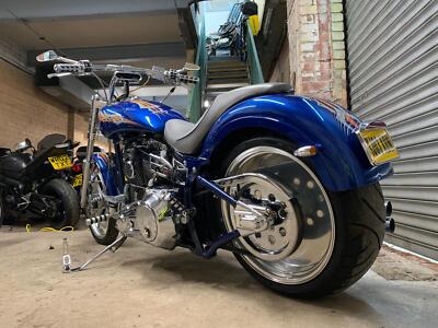 REVTECH SOFTAIL 100" EVO BIG TWIN WIDE-ASS PRO STREET CHOP' PX HARLEY ...