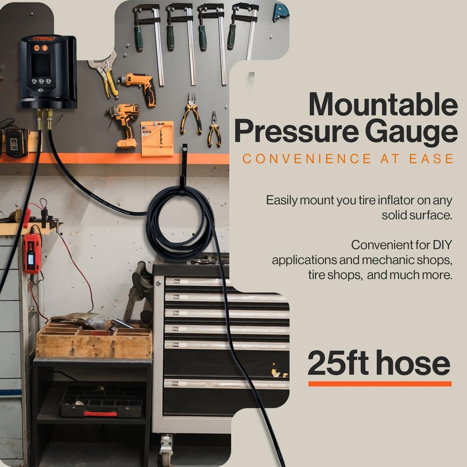 Automatic Tire Inflator App/bluetooth Control Highaccuracy Digital ...