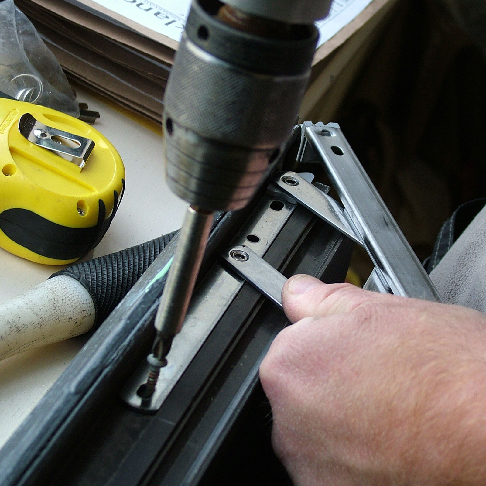 uPVC Window Friction Hinge Pair 13mm Top Side Hung Opening Vent Stay ...