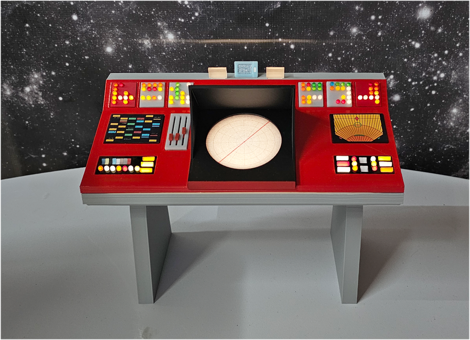 Sixth Scale Lighted Star Trek TOS Transporter Console QMx / 12 Inch ...