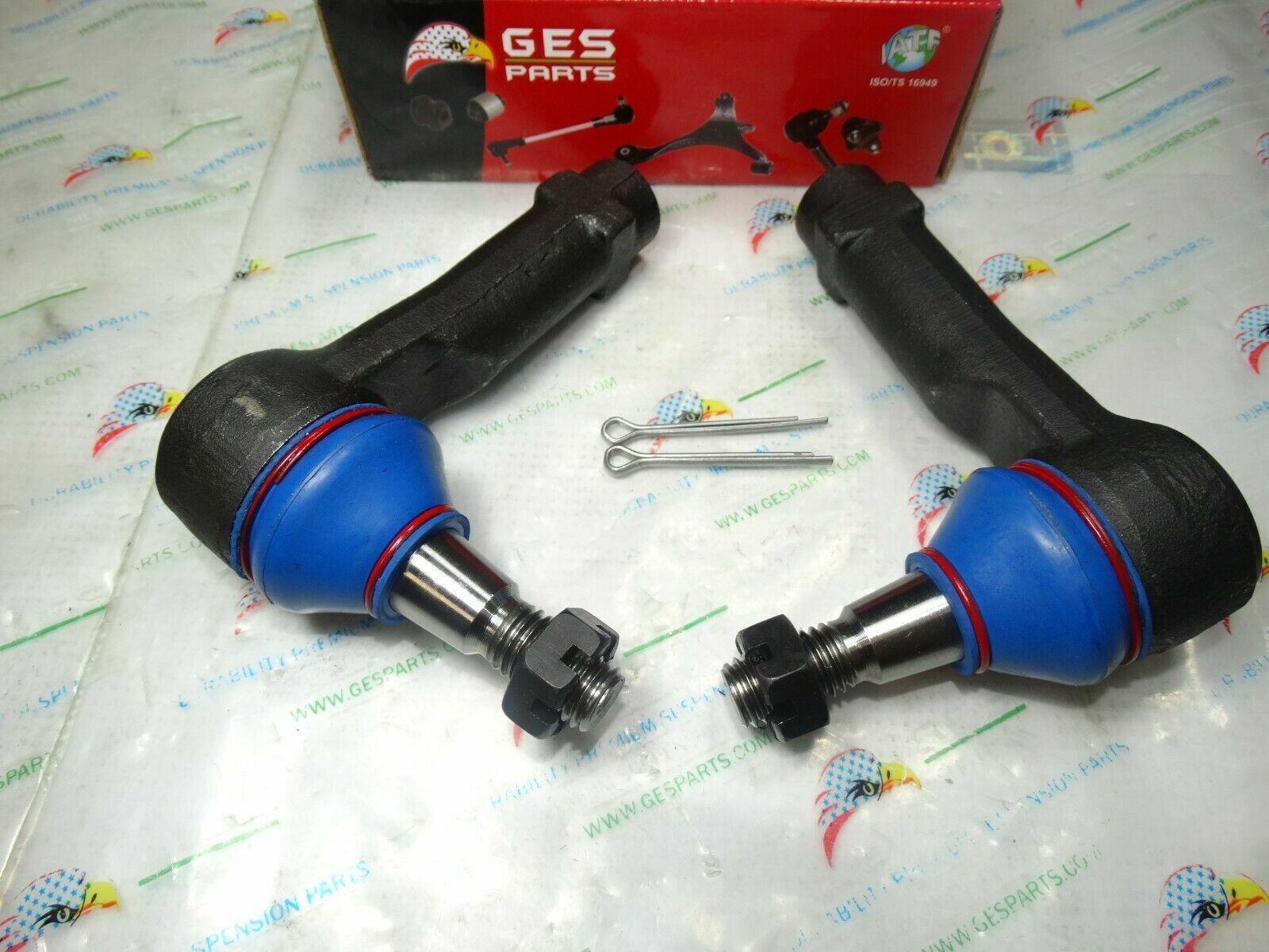2 Front Outer Tie Rod Ends For 2004-2008 Ford F150 & 2006-2008 Mark LT ...