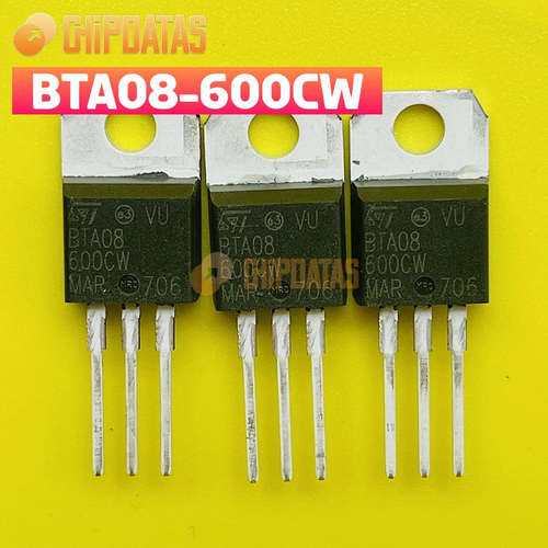 3PCS New BTA08-600CW TO-220 Integrated Circuit IC | eBay