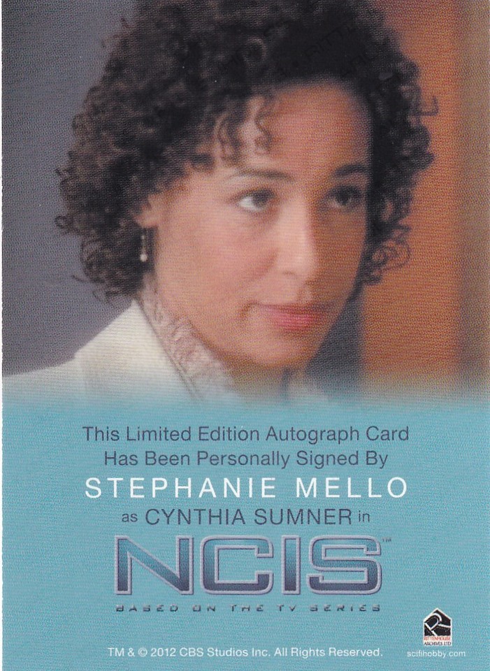 NCIS 2023 Autograph Card Expansion Pack - The Stephanie Mello Autograph ...