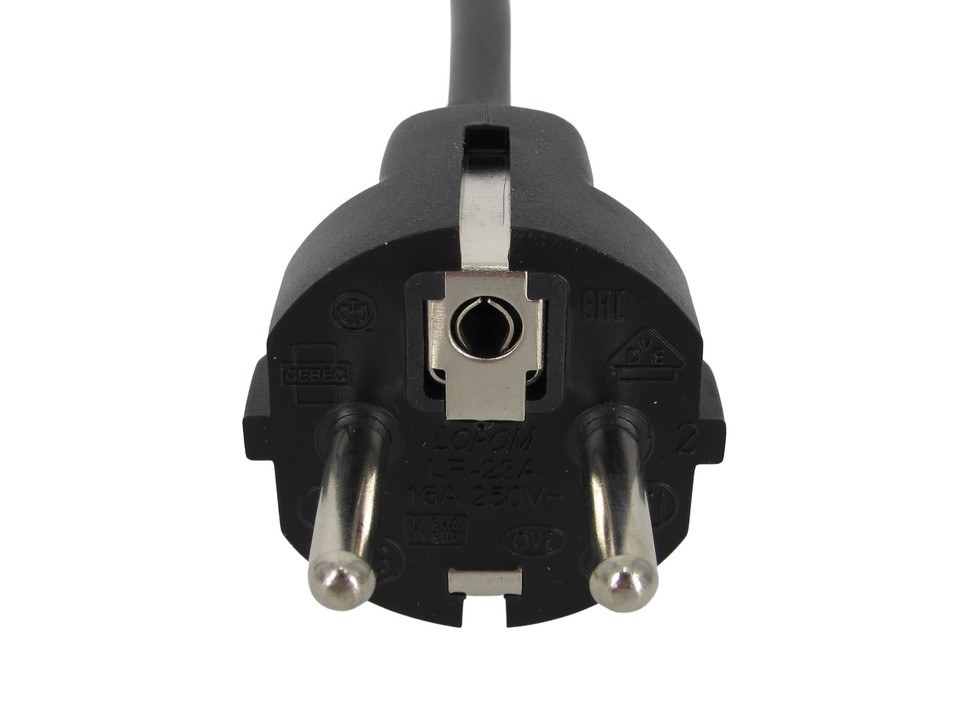 Neu 1.5m - 1.8M Advent Euro Schuko Auf Kleeblatt C5 Netzkabel Stecker ...