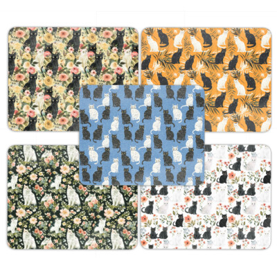 MOUSE PAD DESK MAT ANTI-SLIP|RUSSIAN BLACK TABBY KITTEN CAT FELINE ...