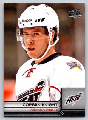 Corban Knight 2014-15 Upper Deck AHL Box Set Edition Abbotsford Heat | eBay