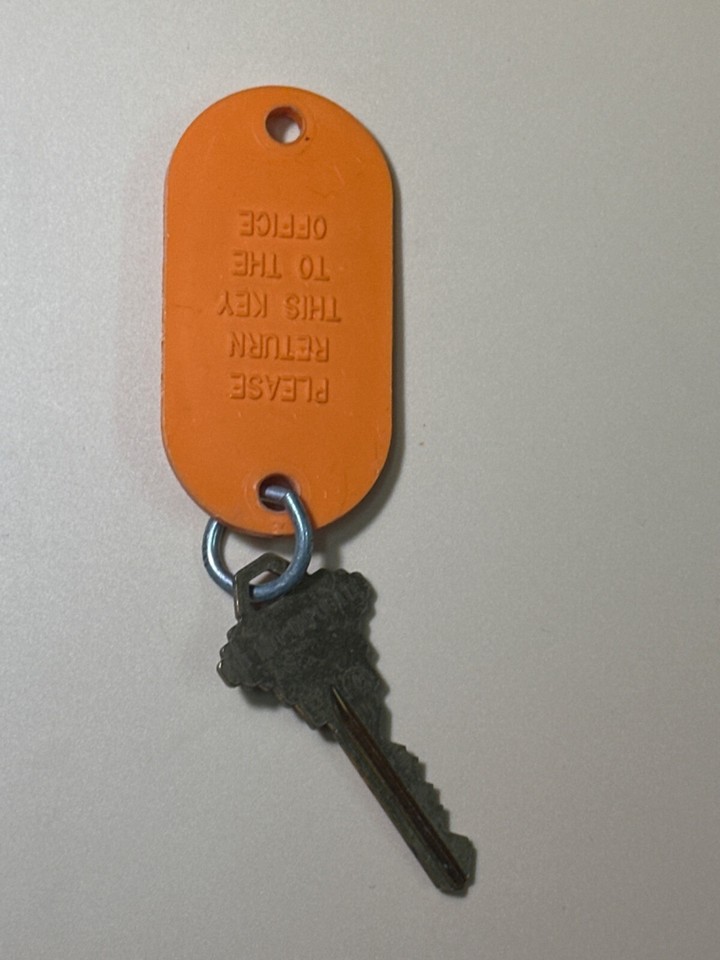 Vintage Hotel Motel Room Key Fob with Key #C 13 | eBay