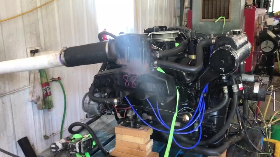 MerCruiser Marine7.4 L V8 340 HP inboard Engine closed cooling NO SALT ...