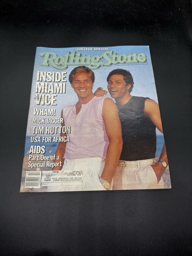 1985 March 28 Rolling Stone Magazine, Inside Miami Vice | eBay