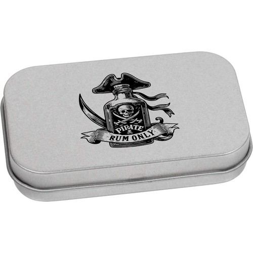 'Pirate Rum Bottle' Metal Hinged Tin / Storage Box (TT053784) | eBay UK