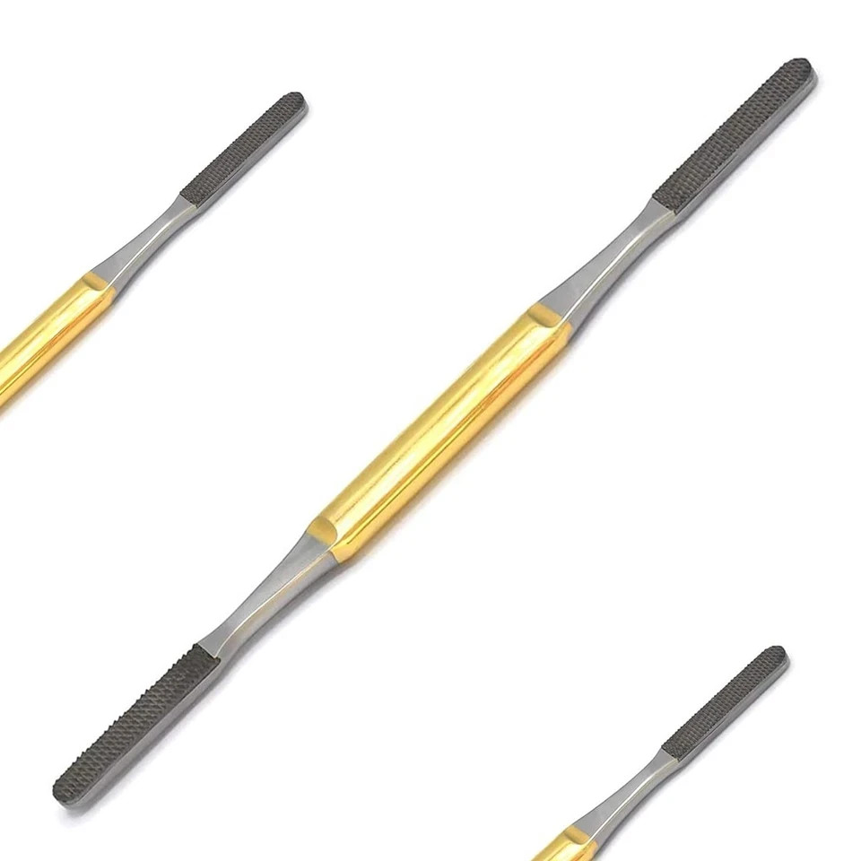 TC Fomon Double Ended Nasal Rasp Gold / Set of 5 / Nasal & Plastic ...