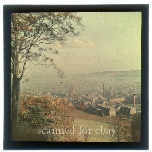 Lantern Slide view of Balgay Hill Dundee. Scotland. c1930 Dufaycolor ...