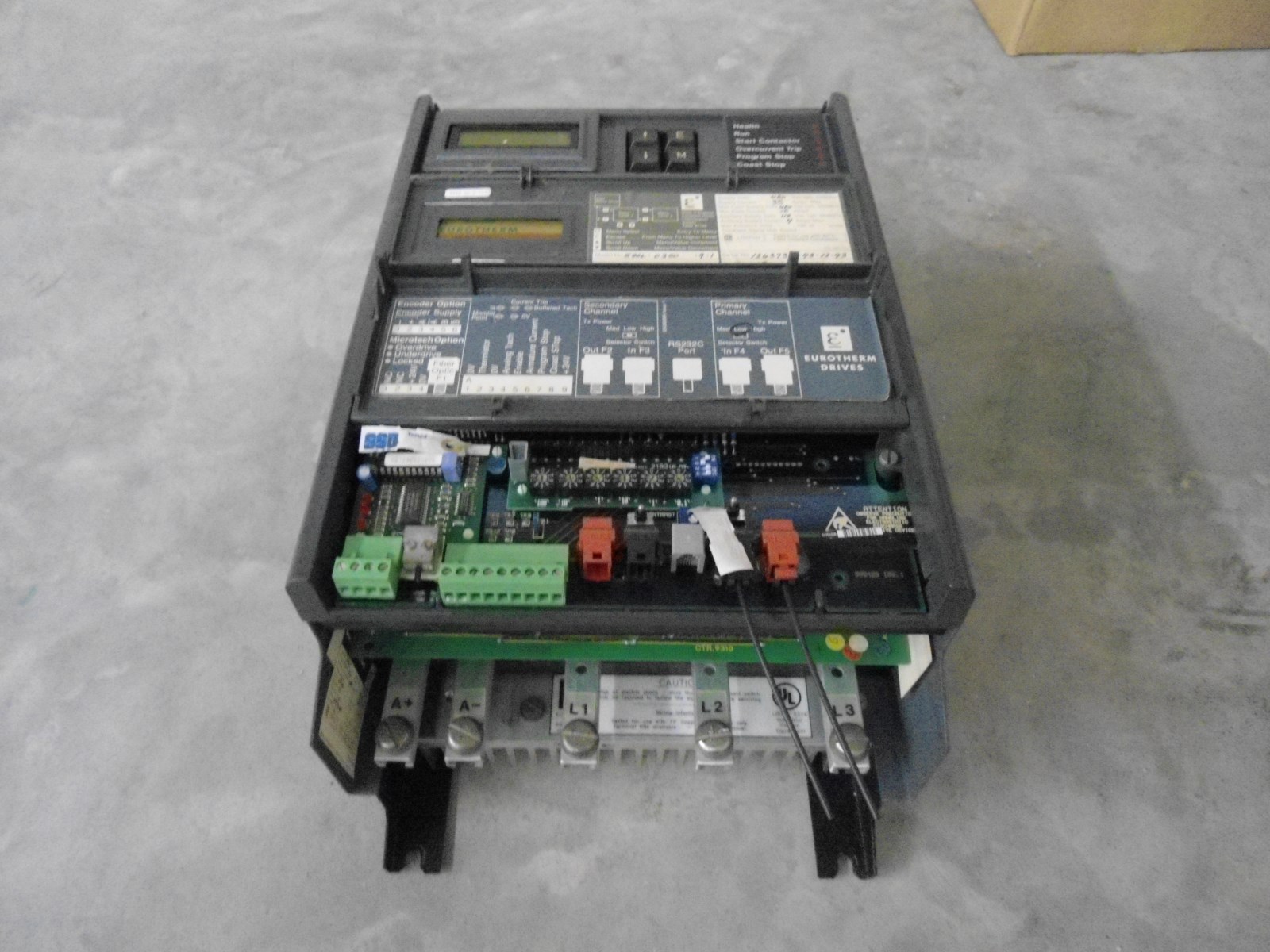 Eurotherm 590 LINK Series DC Drive 20HP 480V 590L/0350/9/1 #2 | eBay