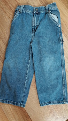 Nautica Carpenter Jeans Baby Boy 3T Blue Straight Denim Logo Pockets ...