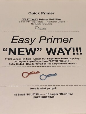 Reloading equipment press kit Primer Pull Pins Dillon 650 reloading ...