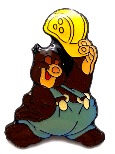 Pin's BD Ours Signé 1990 HVSB 38 mm 6g | eBay