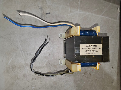 24CC74 BANDO TRANSFORMER, BD21A1A-0023, JTT1005, 120V -- (39VNL WITH ...
