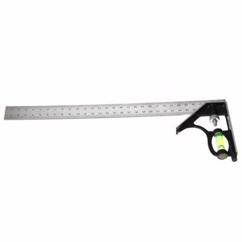 Square Angle Ruler Ruler Metric Gauge Level Tool Stainless steel New ...