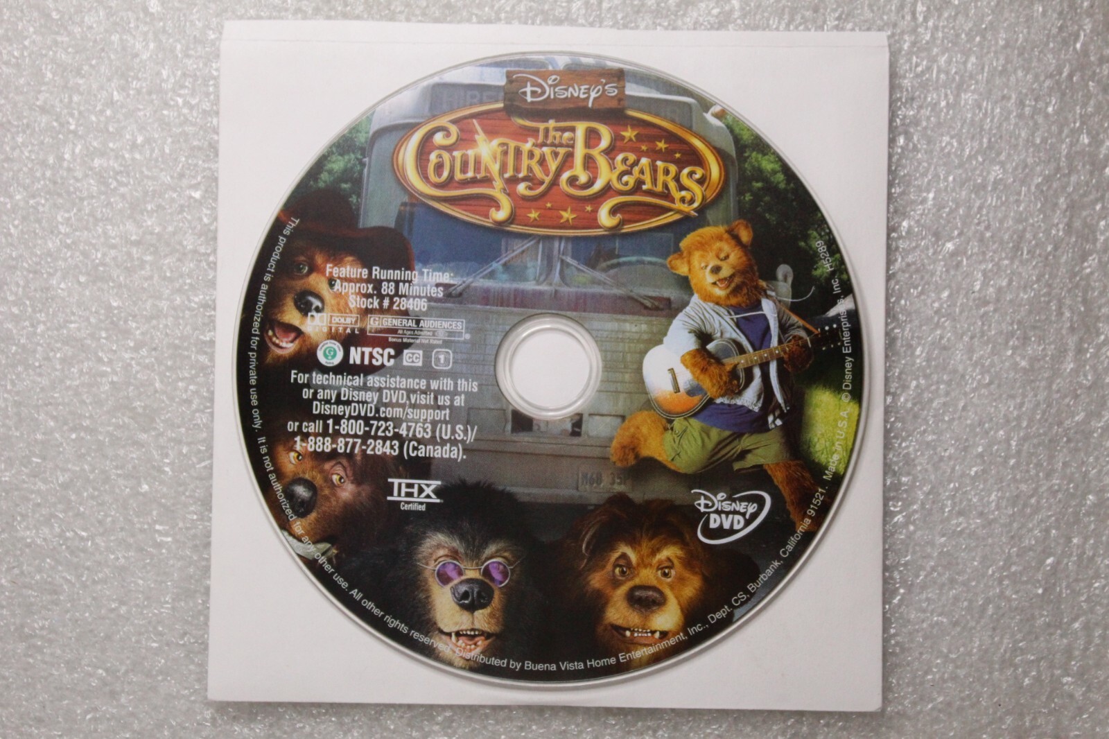 The Country Bears (DVD, 2002) 786936202137| eBay