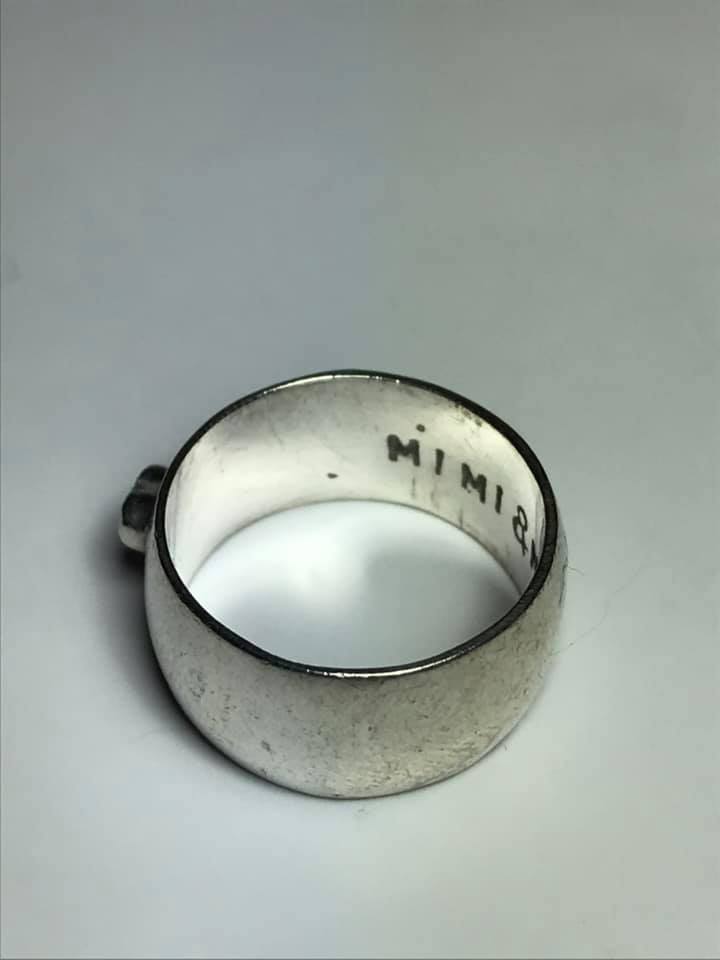 Sterling Silver Mimi & Marge Heart Ring | eBay