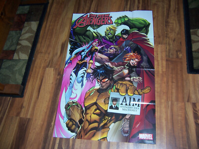 Marvel Promo Poster The New Avengers From 2015 | eBay