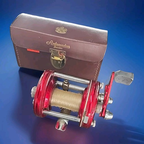 Abu Garcia Ambassadeur 6000 with box. Both reel and box stamped made in ...